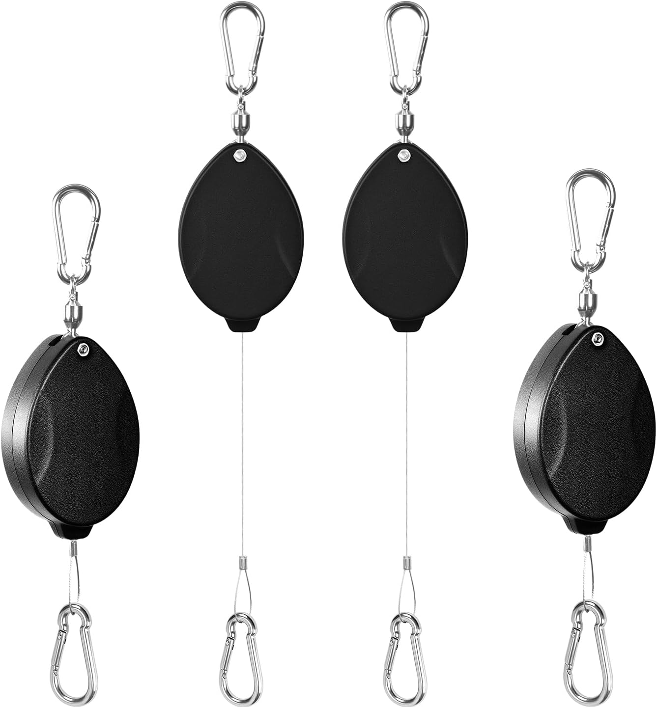 Amazon.com: HOGXUAE 3Pcs Upgraded Retractable Plant Hanger,Plant ...