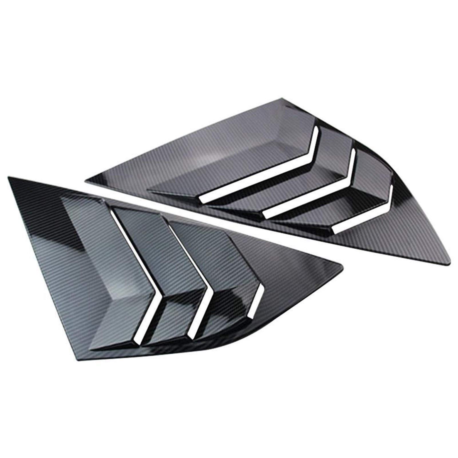 Buy Window Louvers Rear Quarter Side Window Louvers fit For Ford focus ...