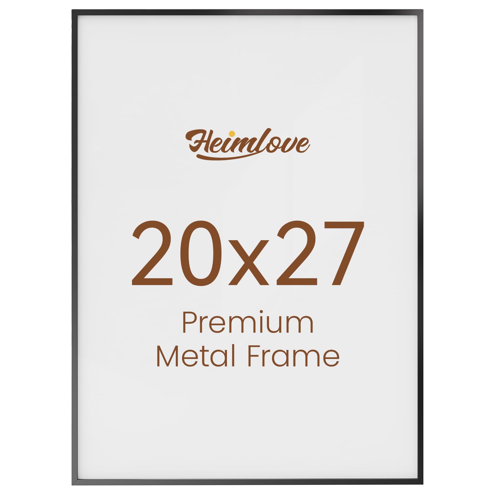 Amazon.com - Heimlove 20x27 Metal Picture Frame,Black Aluminum Poster ...