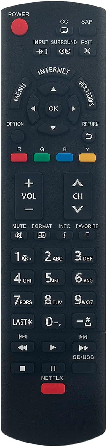 Amazon.com: N2QAYB000779 Replacement Remote Control Compatible with ...