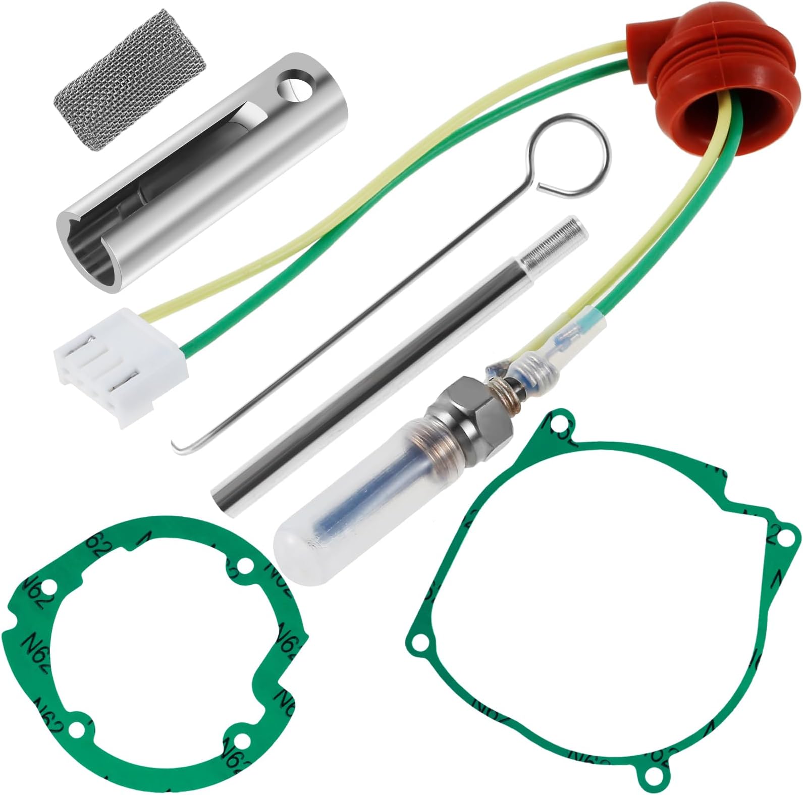 Amazon.com: LYDODOKA Diesel Heater Glow Plug Repair Kit, 12V 24V 5KW 8KW Parking Diesel Heater ...