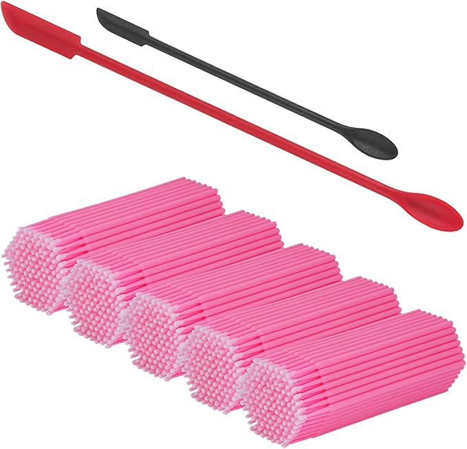 Amazon.com: Mini Spatula and Micro Swabs - Cuttte 2pcs Small Makeup ...