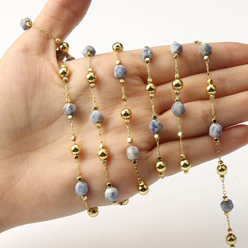 Diy Beaded Chain Bracelets