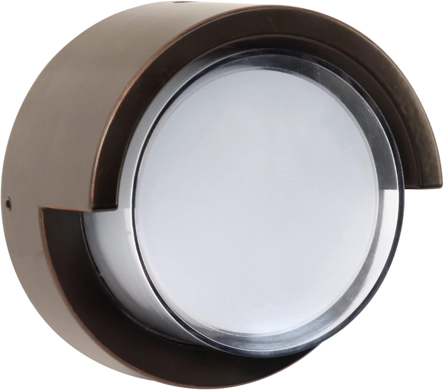 Feit Electric Dusk to Dawn Outdoor Wall Sconce, 12W Half Moon Wall ...