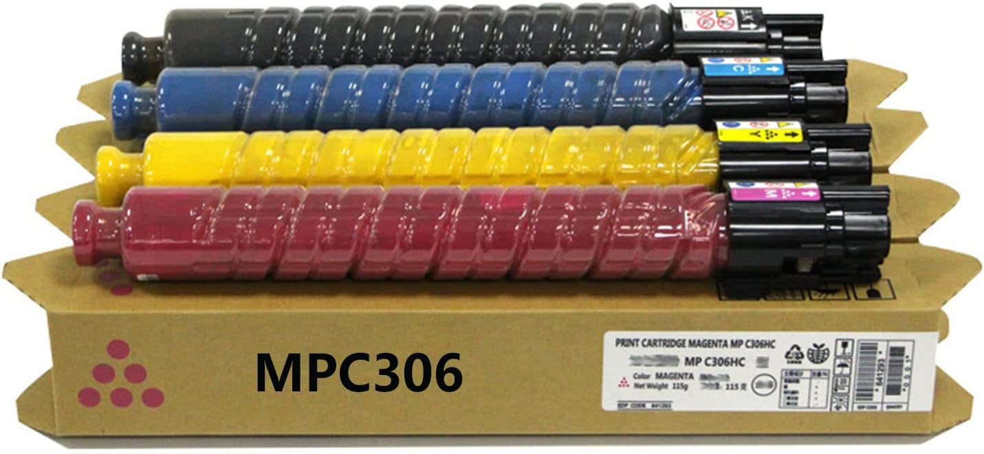 Amazon.com: Yfmykj for Ricoh Mpc306 Toner Cartridge Compatible for ...