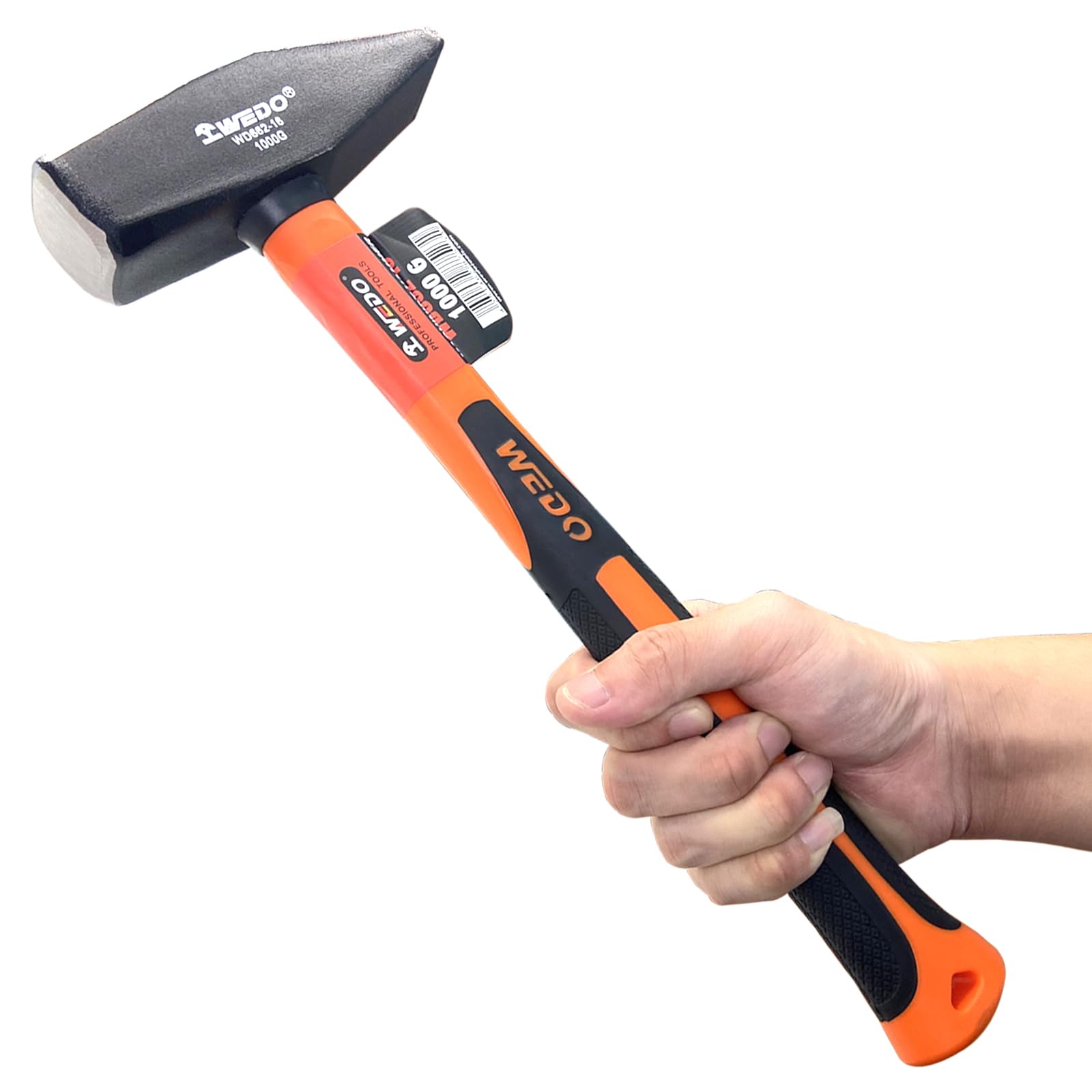 WEDO Cross Peen Hammer,18oz Tack Hammer,Ball Peen Hammer,500g High ...