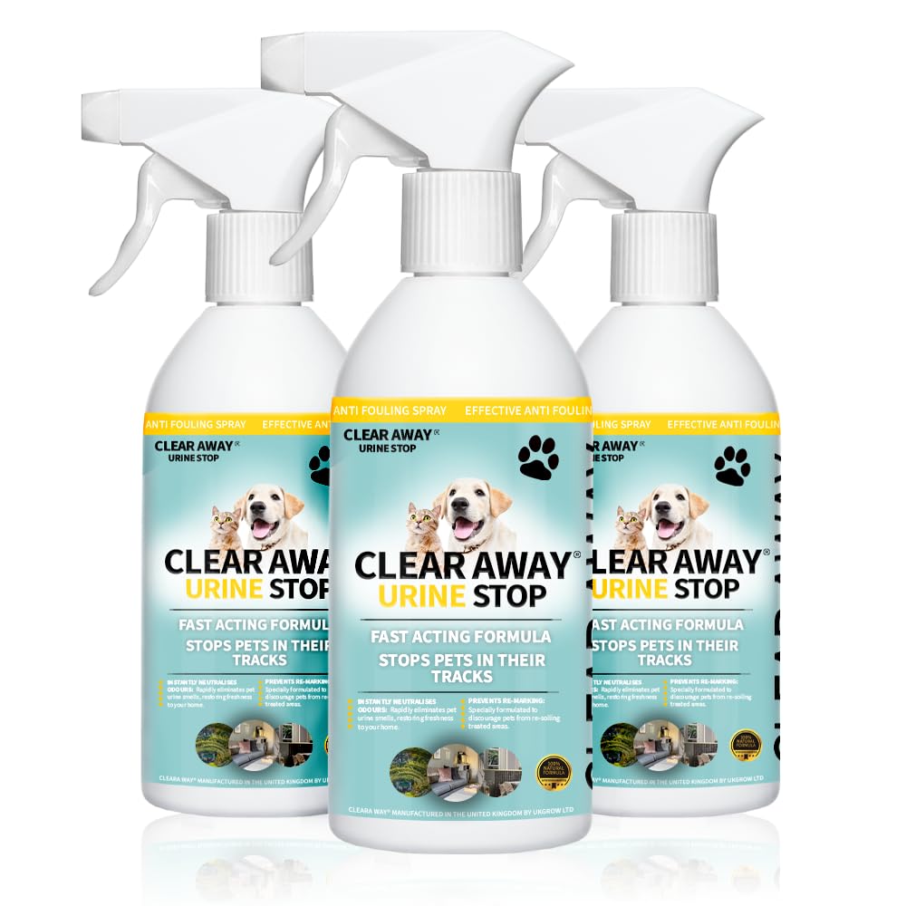 Urine Stop by Clear Away: Eco-Friendly Lemon-Scented Pet Deterrent ...