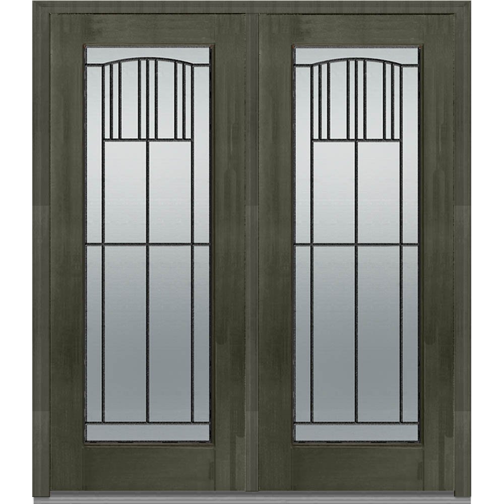 National Door Company ZA07330L Fiberglass Mahogany, Windsor Cherry ...