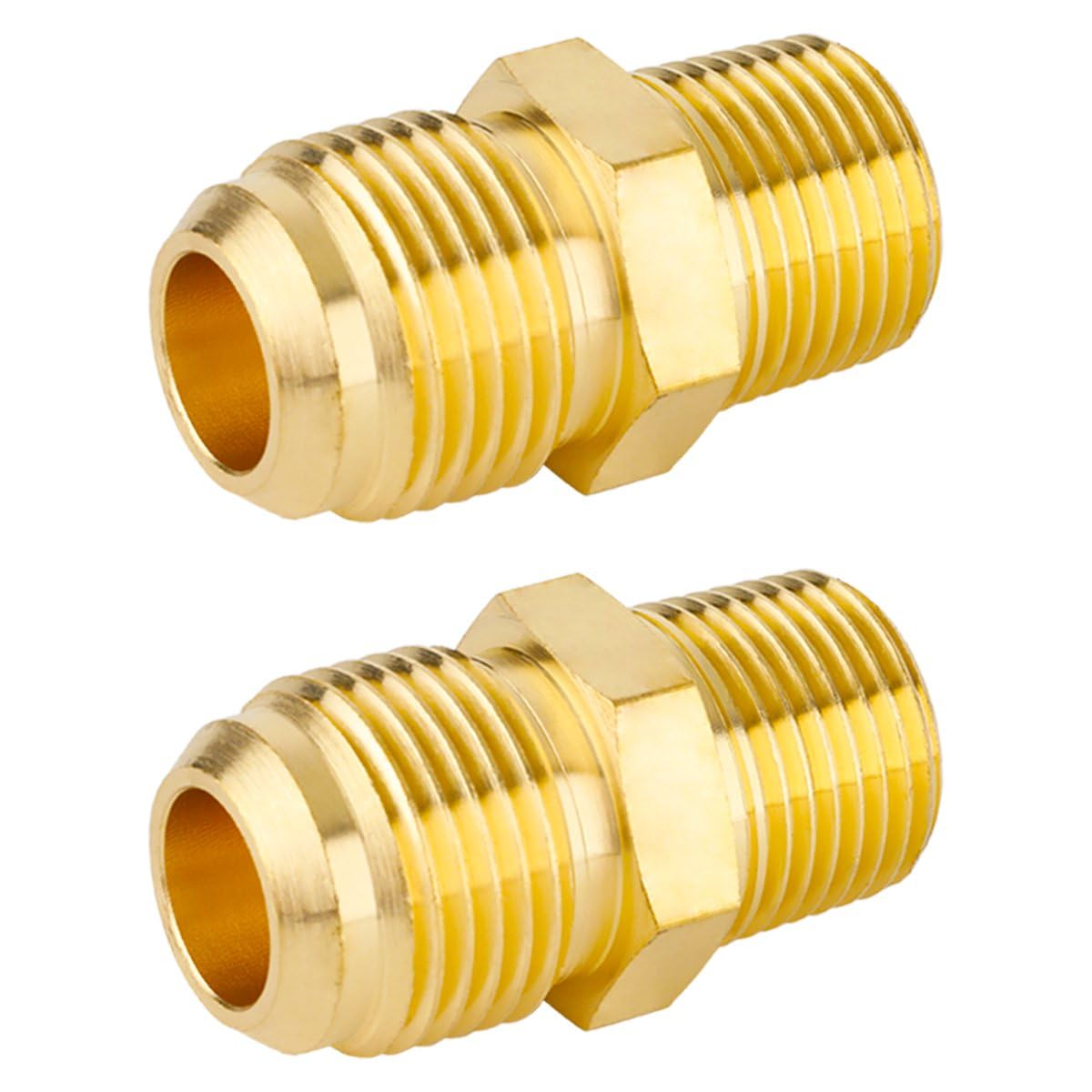 Snapklik.com : (2-Piece) Tube Fitting, Half Union Gas Adapter 1/2 ...