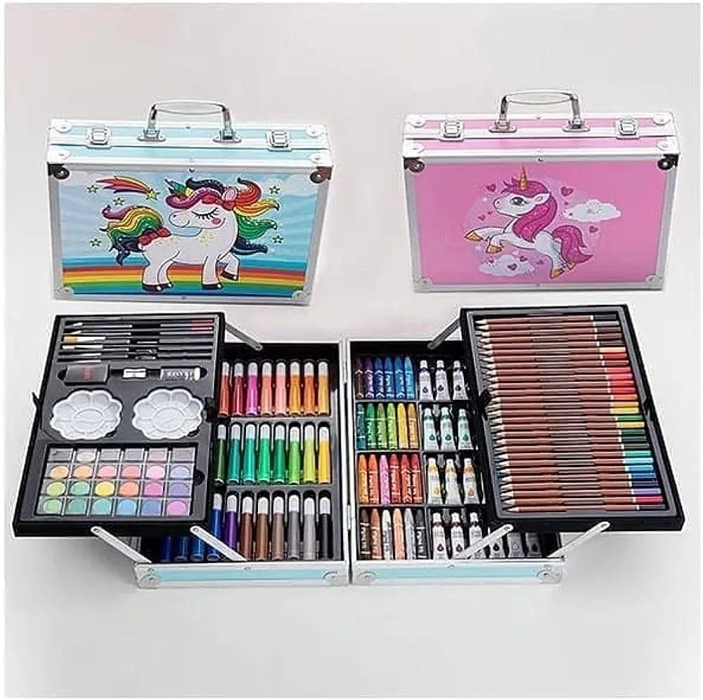 JASANI SONS Artist Colour Set Unicorn Color Box With Multiple Coloring ...