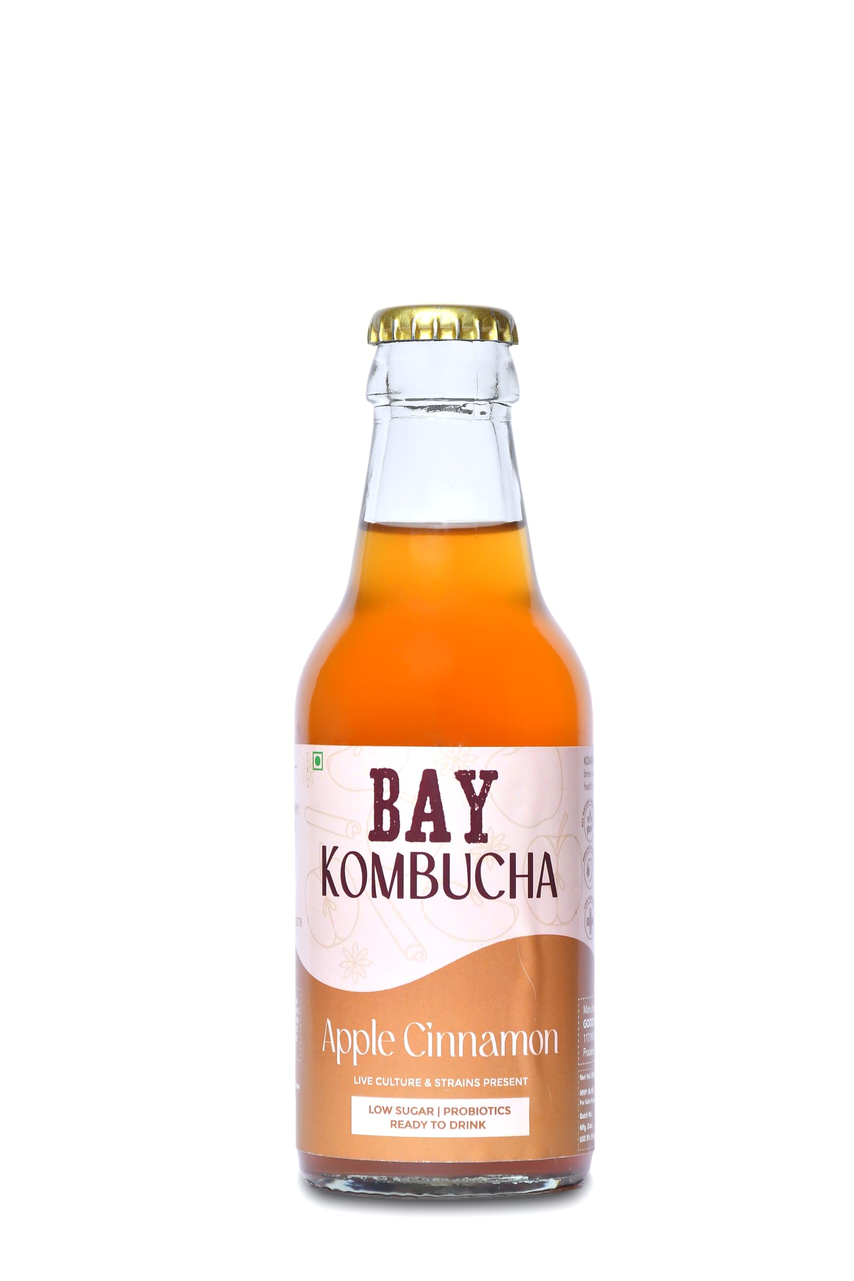 BAY Kombucha | Probiotic | Sparkling Fermented Tea | Non-Alcoholic ...