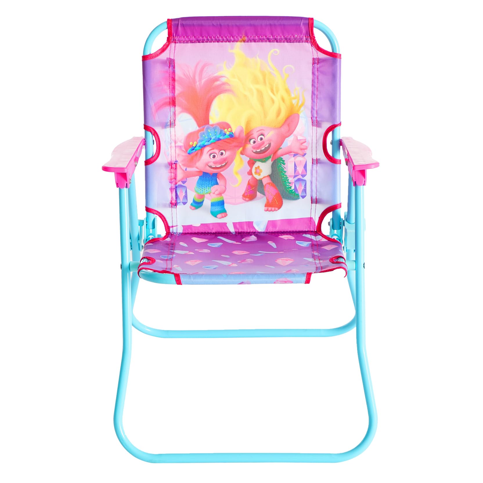 Snapklik.com : DreamWorks Trolls 3 Kids Outdoor Folding Chair, Portable ...