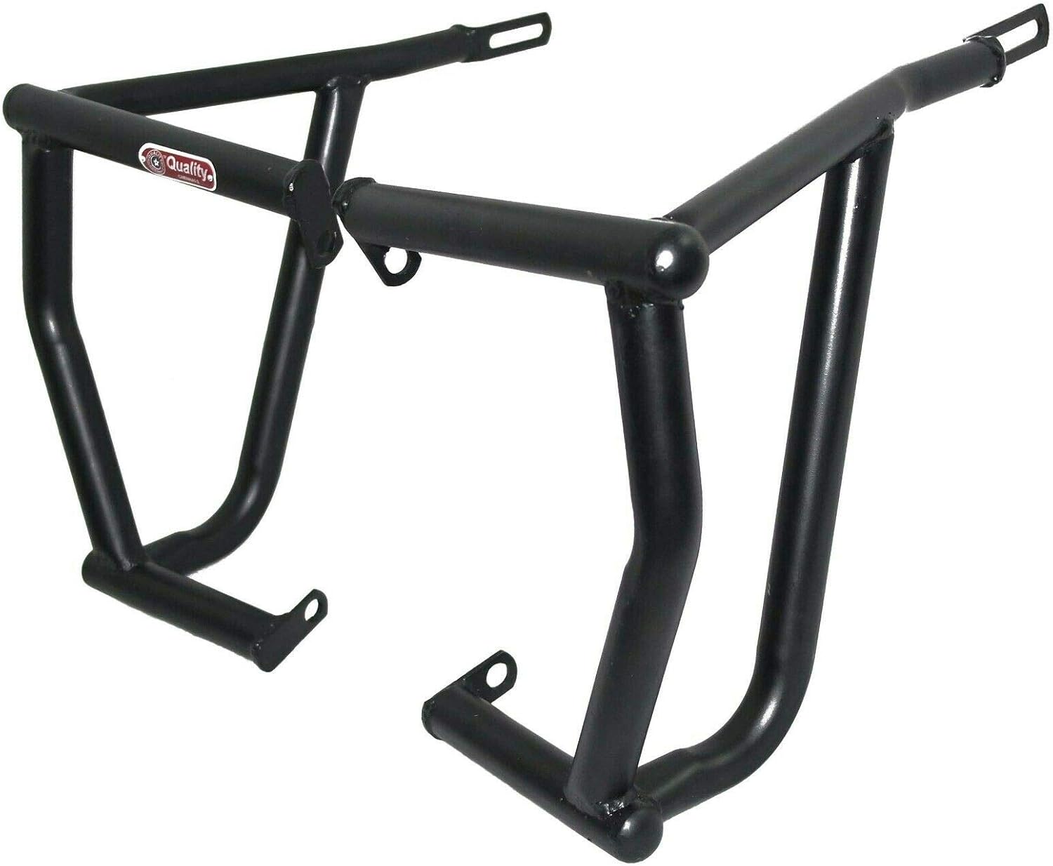 Compatible con Royal Enfield Himalayan Leg Guard Crash Bar Acero Negro ...