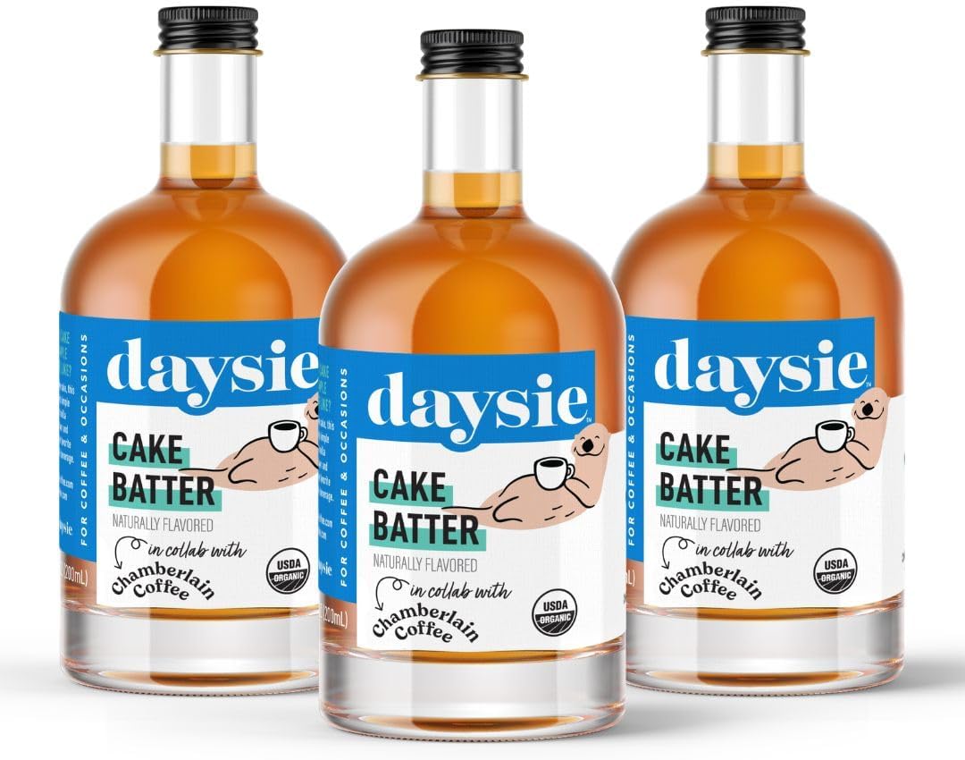 Amazon.com: Daysie Certified Organic Syrup, Trio (3-Pack), with ...