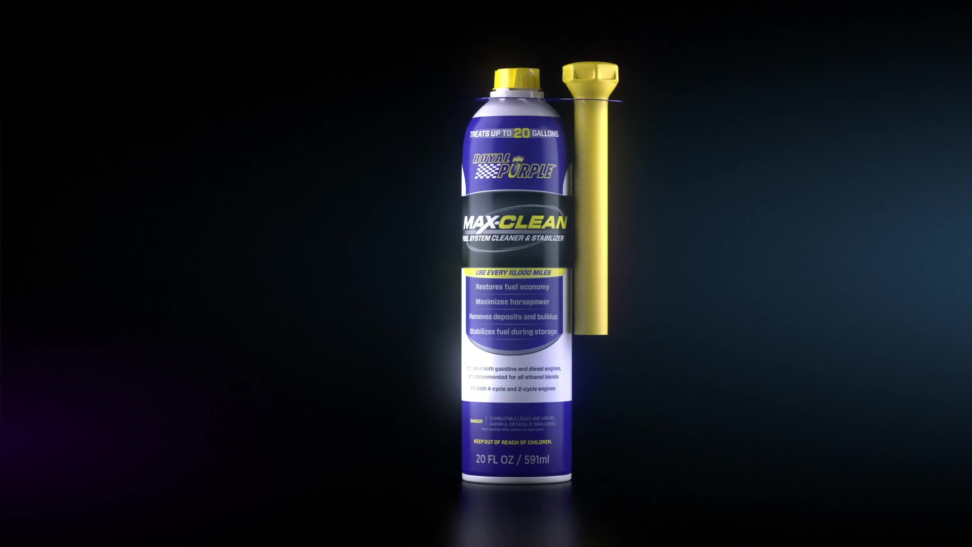 Snapklik.com : Max-Clean Fuel System Cleaner And Stabilizer 11722 20 Ounce