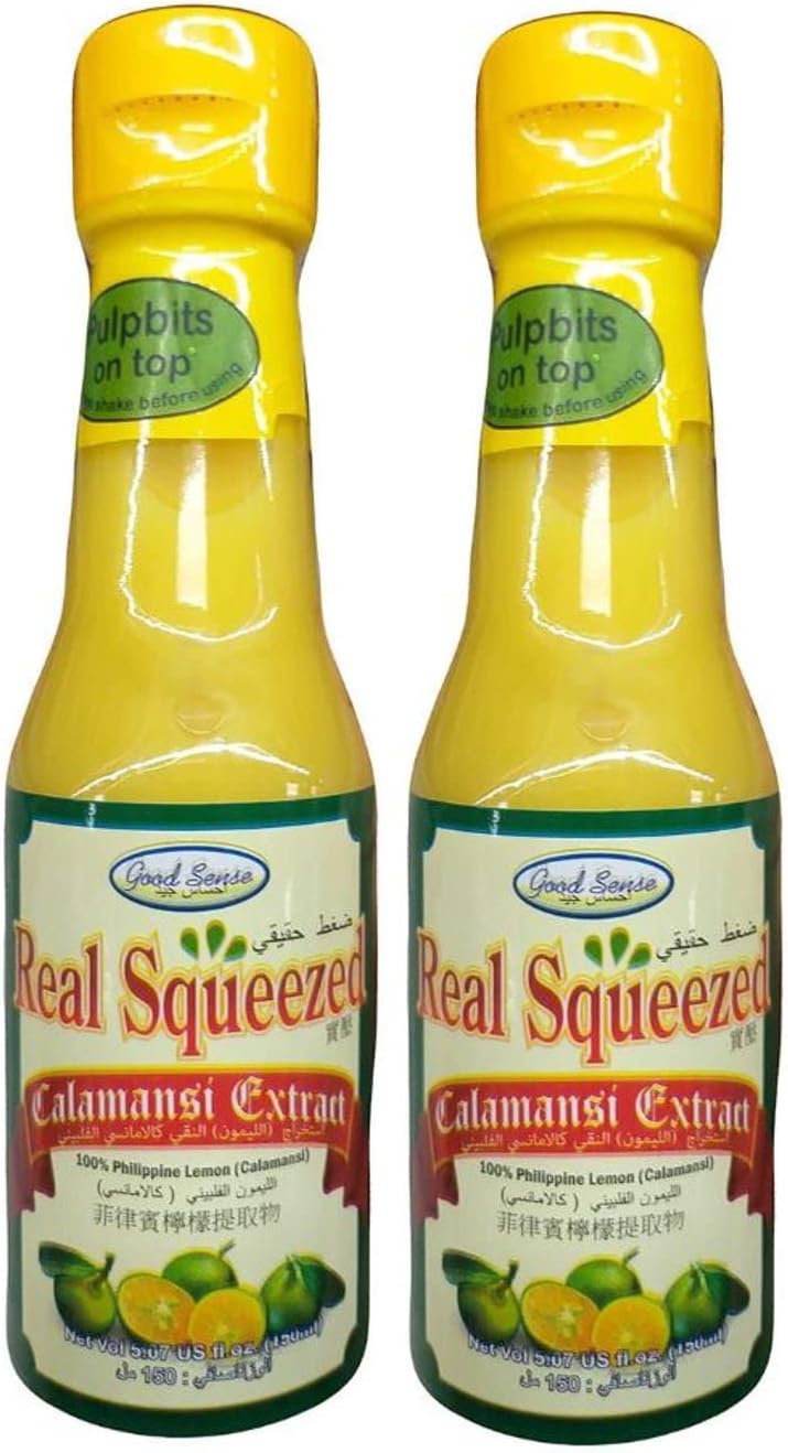 Good Sense Real Squeezed Calamansi Extract,150 ml (5.07 fl oz) 2 ...