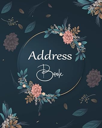 Amazon.com: Address Book: Large Print Address Book with Tabs, More than ...