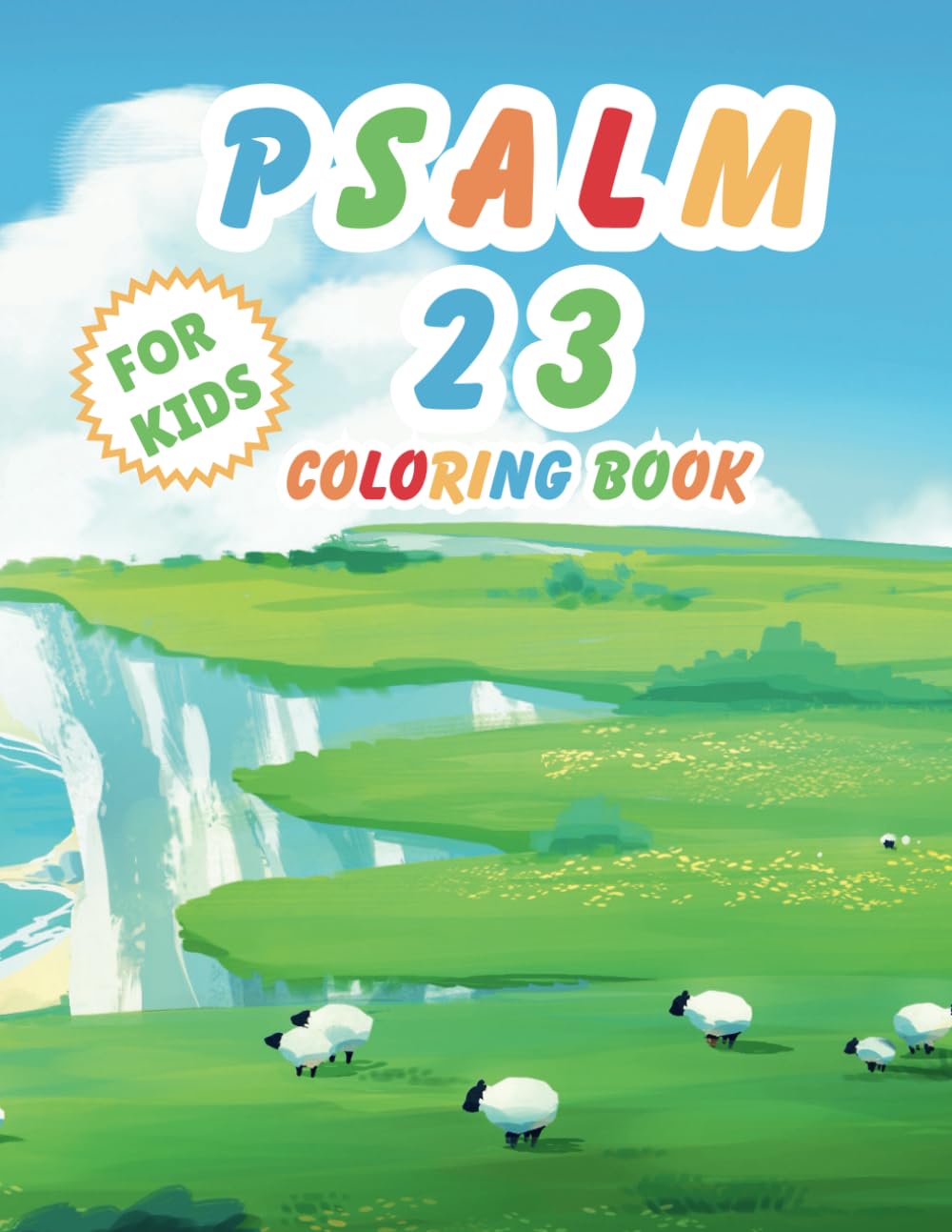 Psalm 23 Coloring Book For Kids: Mae, Desiree: 9798322123644: Amazon ...