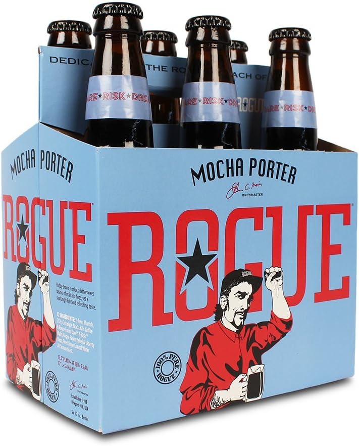Amazon.com: Rogue, Mocha Porter, 6pk, 12 Fl Oz : Grocery & Gourmet Food