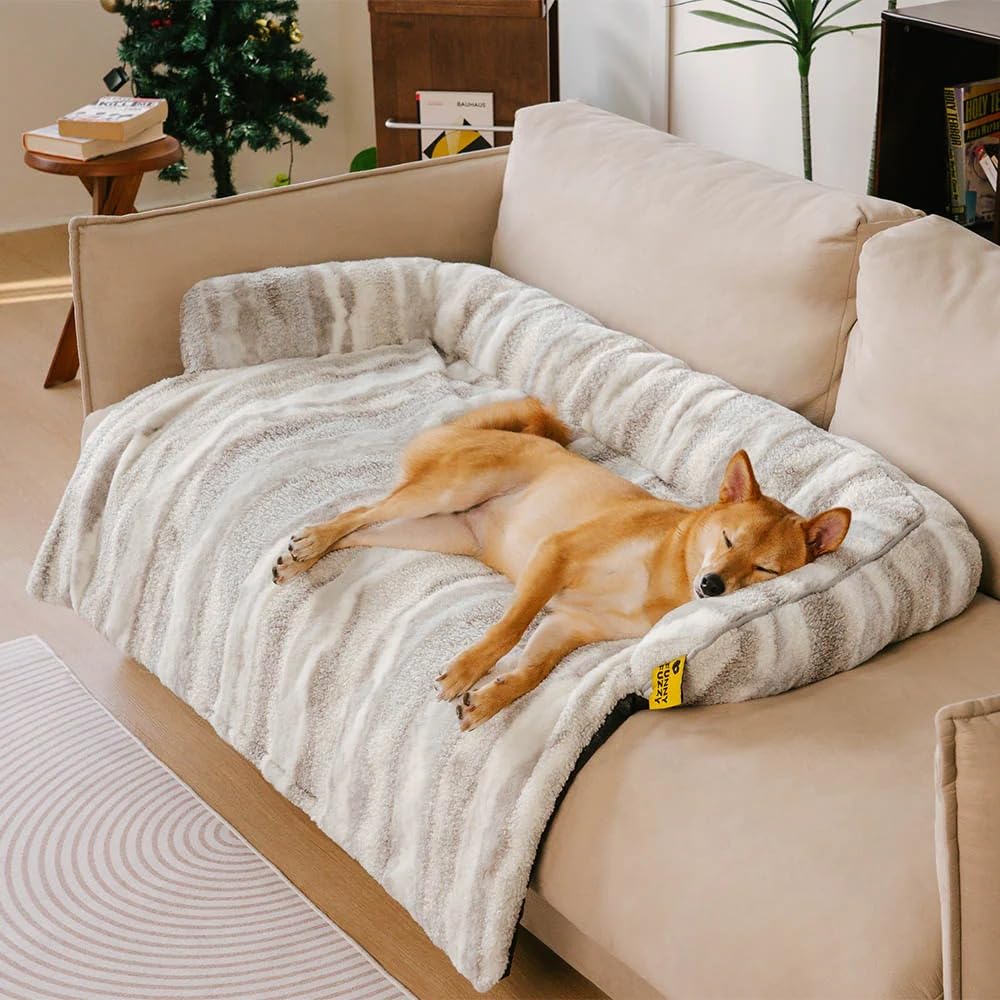Amazon.com: FUNNYFUZZY Pet Couch Covers for Sofa, Dog Couch Covers ...
