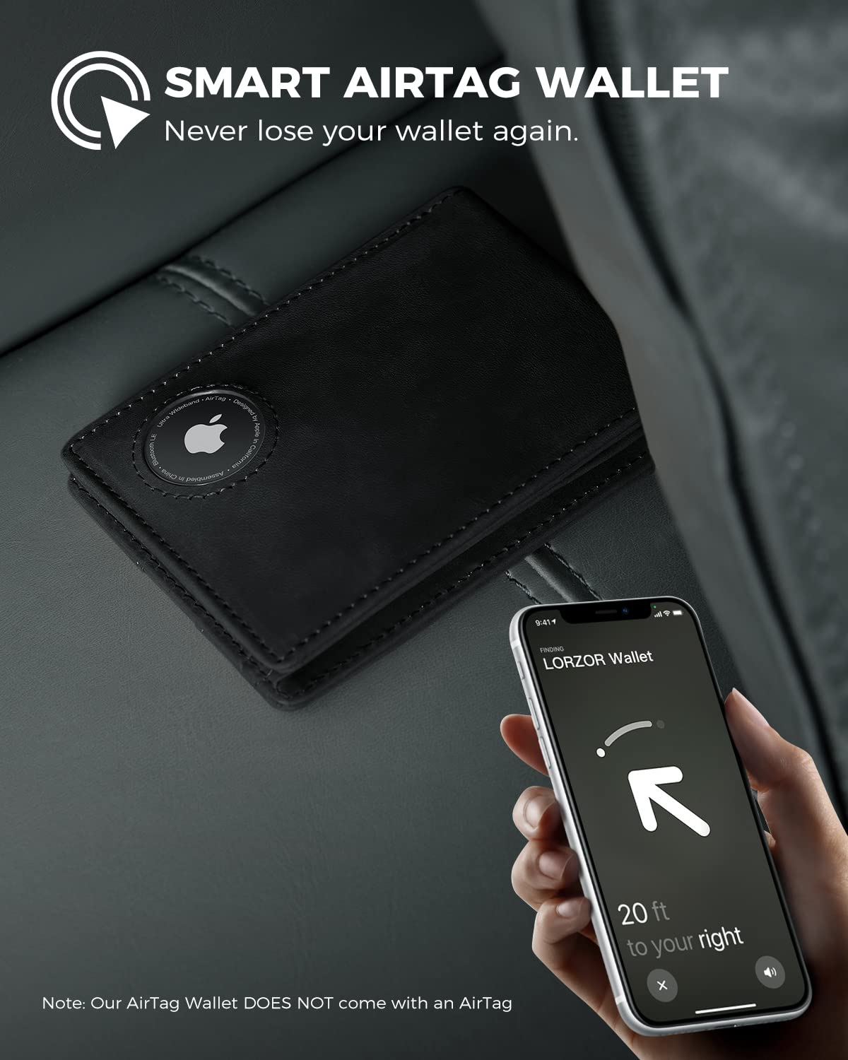 Air Tag Wallet, Full Grain Le...B0BDRKR1KT | Encarguelo.com
