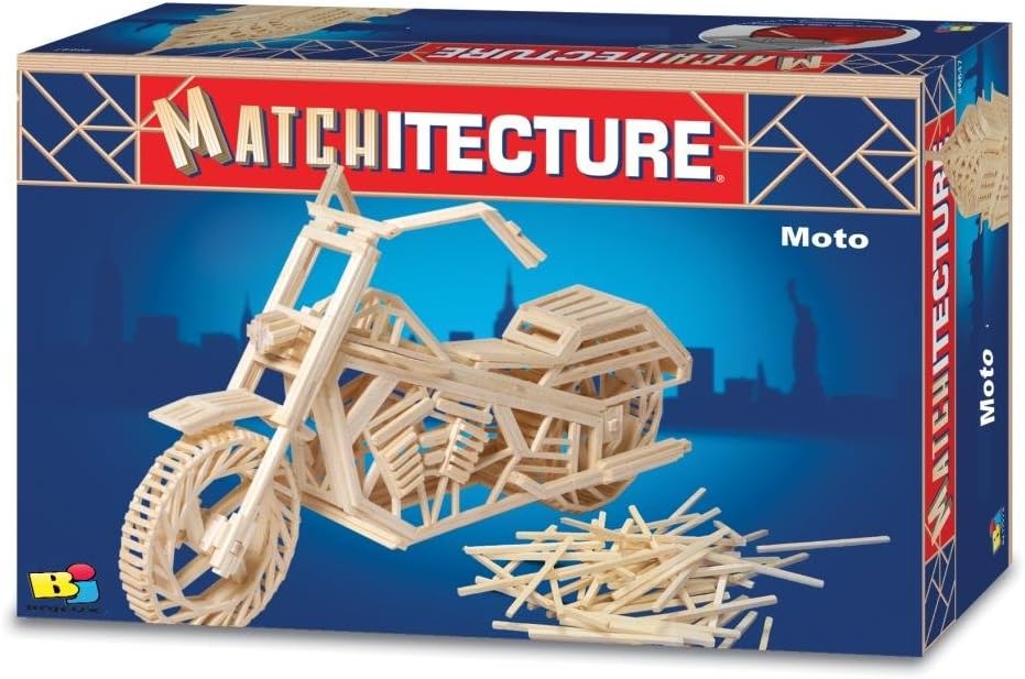 Bojeux Matchitecture Motorcycle Model Kit : Amazon.ca: Toys & Games