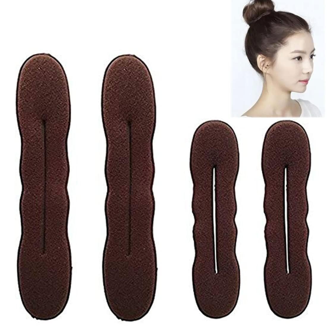 ZKSXOA 4 Pieces Banana Hair Clip, Double Comb Long Hair Clips, Ponytail ...