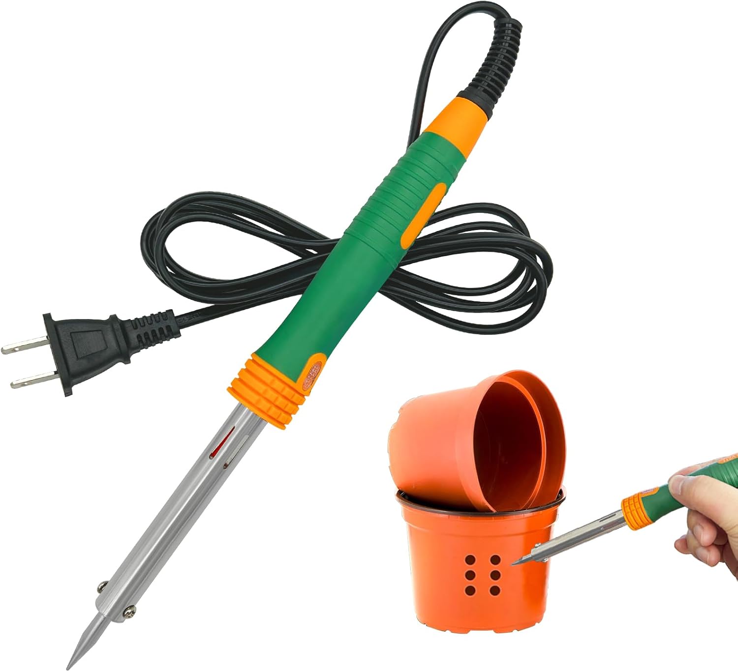 Amazon.com: DIY Plastic Pots for Plants,Small Plant Pots Perforator for ...