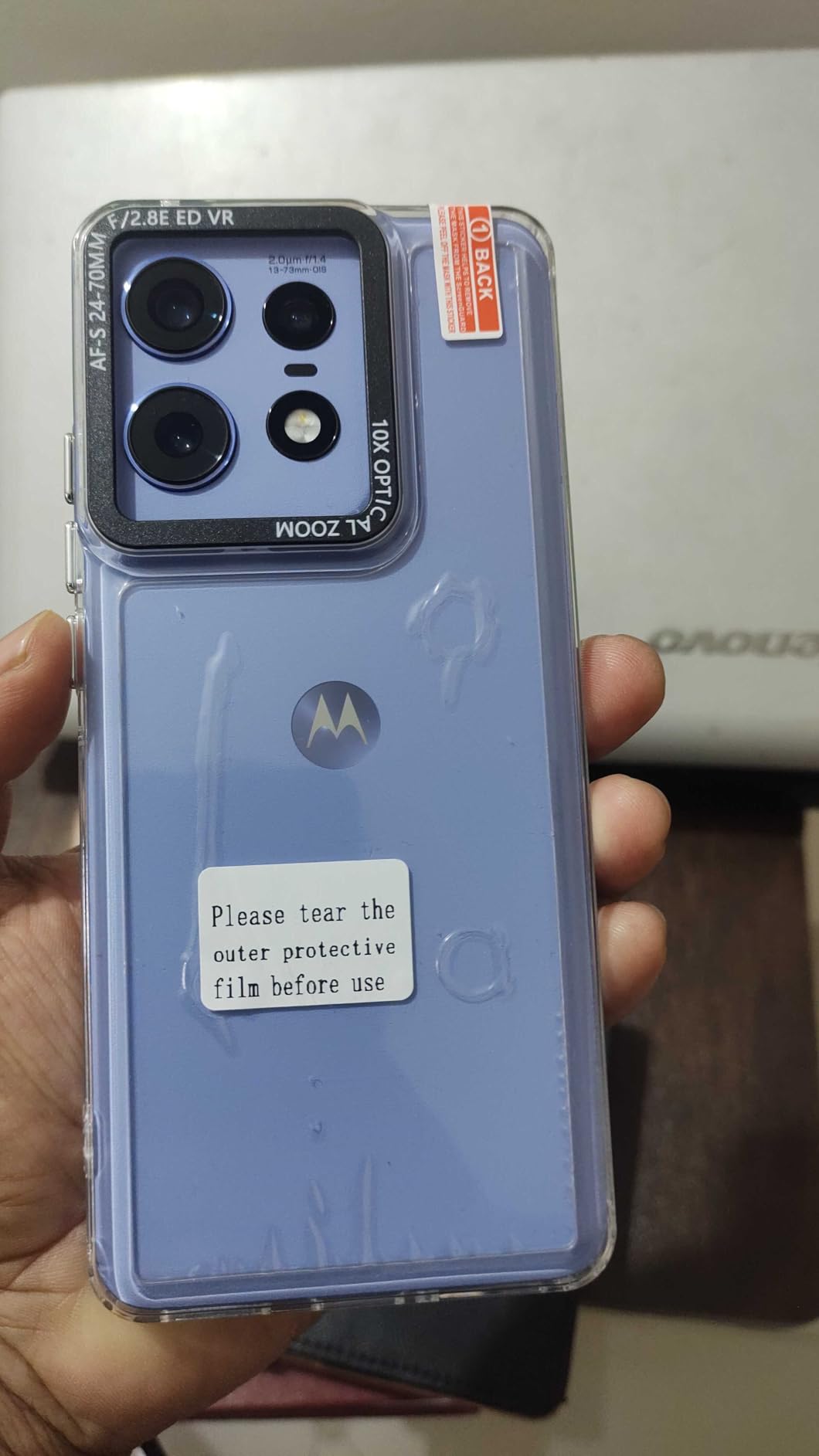 TheGiftKart Hybrid ShockProof Motorola Moto Edge 50 Pro 5G Back Cover ...