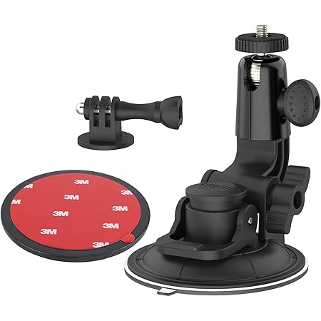 Amazon.com : Arkon Windshield or Dash Camera Car Mount for Sony JVC and ...