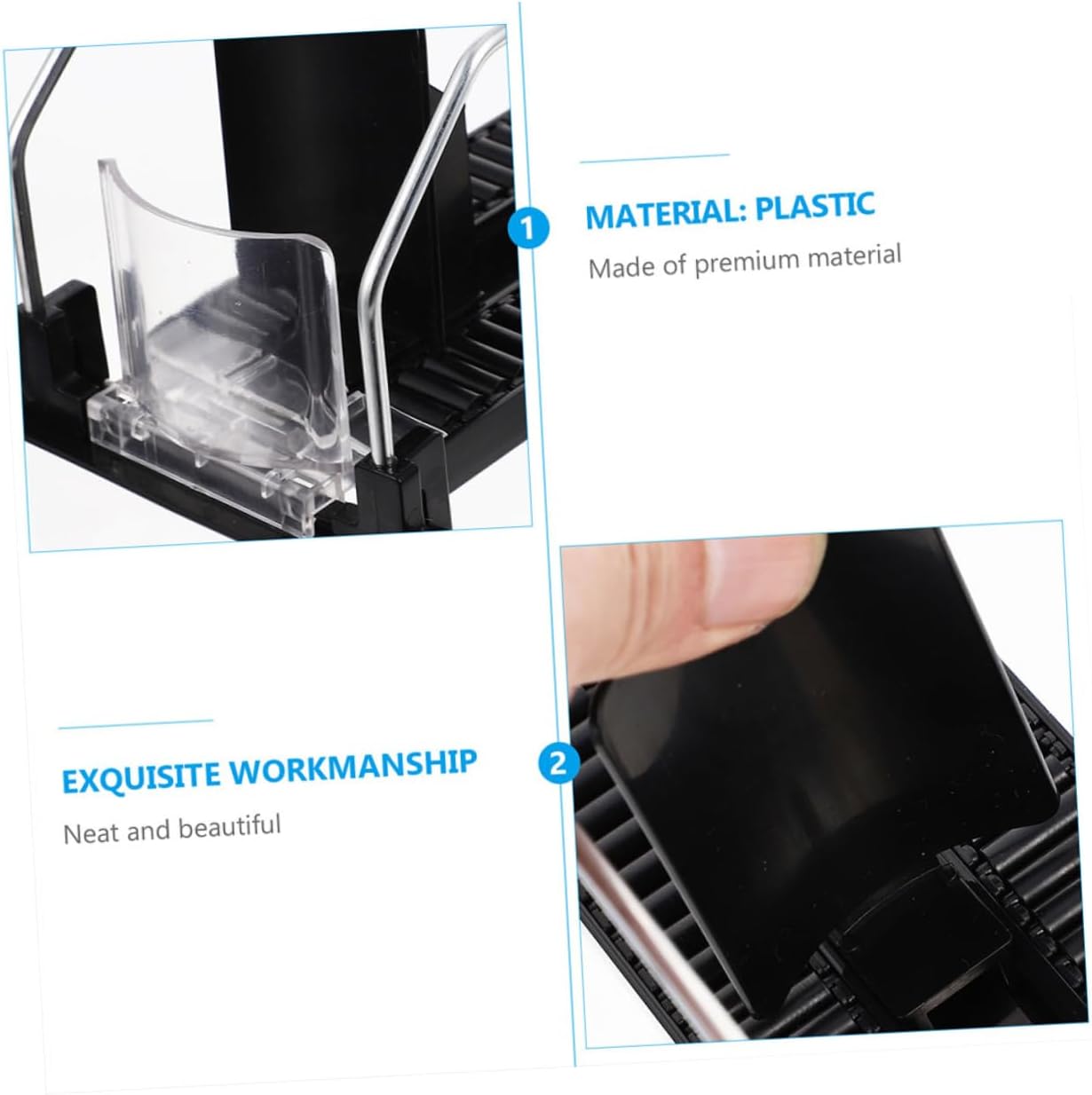 ABOOFAN 2pcs Propeller Drink Shelf Replenishment Pusher Drink Vending ...