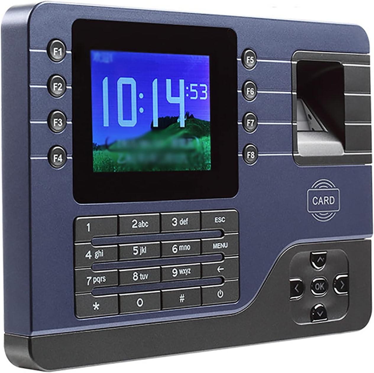 Amazon.com: HERIOY Attendance Machine Internet Fingerprint Time Attendance Machine/Swipe Card ...