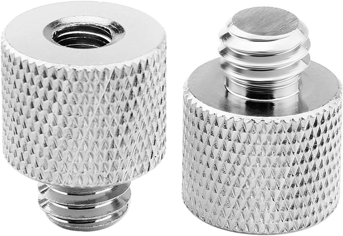 Amazon.com : Frgyee 4 Pcs Camera Screw Adapter Thread 1/4" Male to 3/8 ...