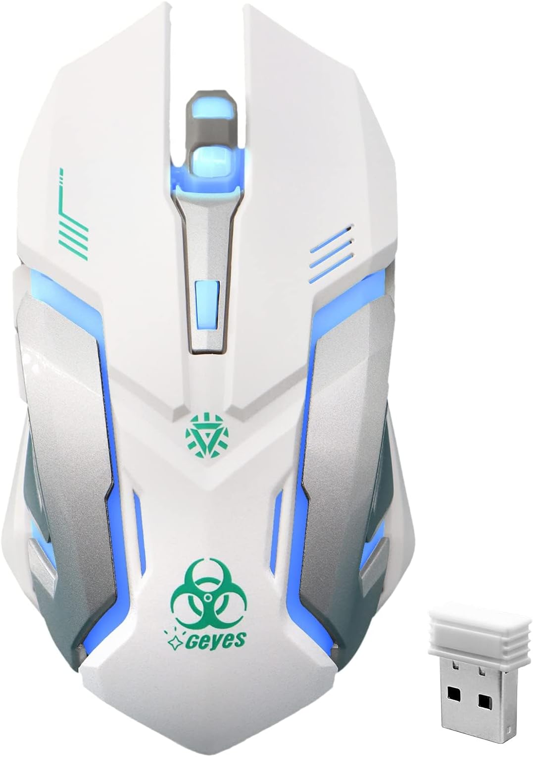 Amazon.com: Bluetooth Mouse Wireless Gaming Mouse, RGB Rechargeable ...