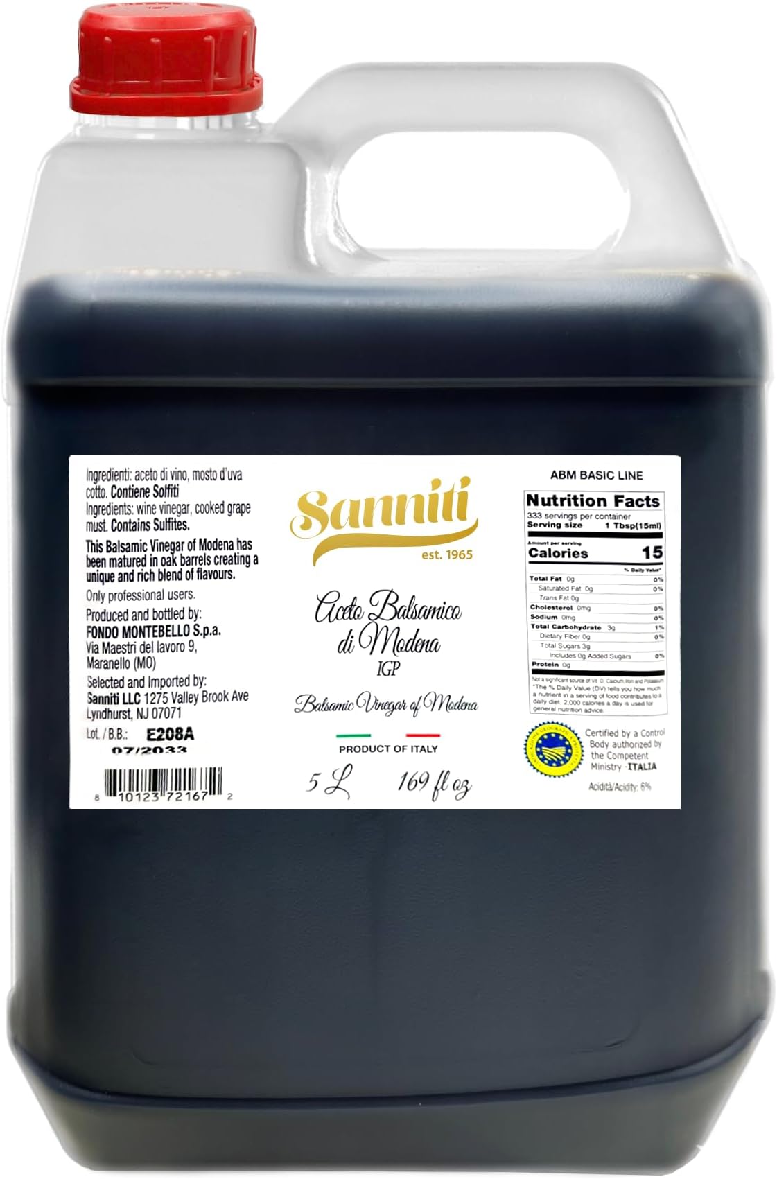 Amazon.com : Mariella Premium Aged Balsamic Vinegar of Modena, IGP ...