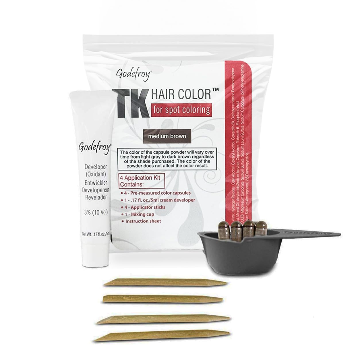 Snapklik.com : Godefroy Hair Color Kit For Spot Coloring Great For ...