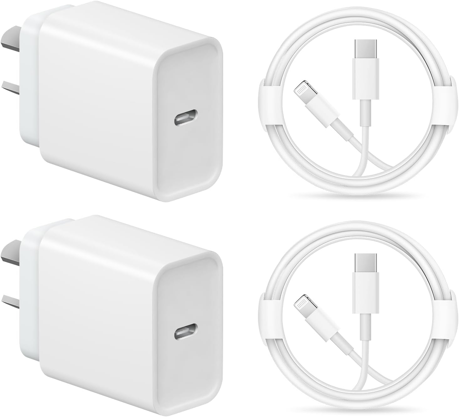 iPhone Fast Chargers【MFi Certified】 USB C Charger iPhone Charger Super ...