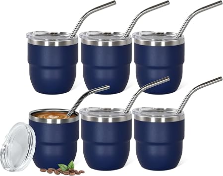 Amazon.com | CHLJAR 4oz Stackable Cup, Vacuum Insulated Espresso Cup ...