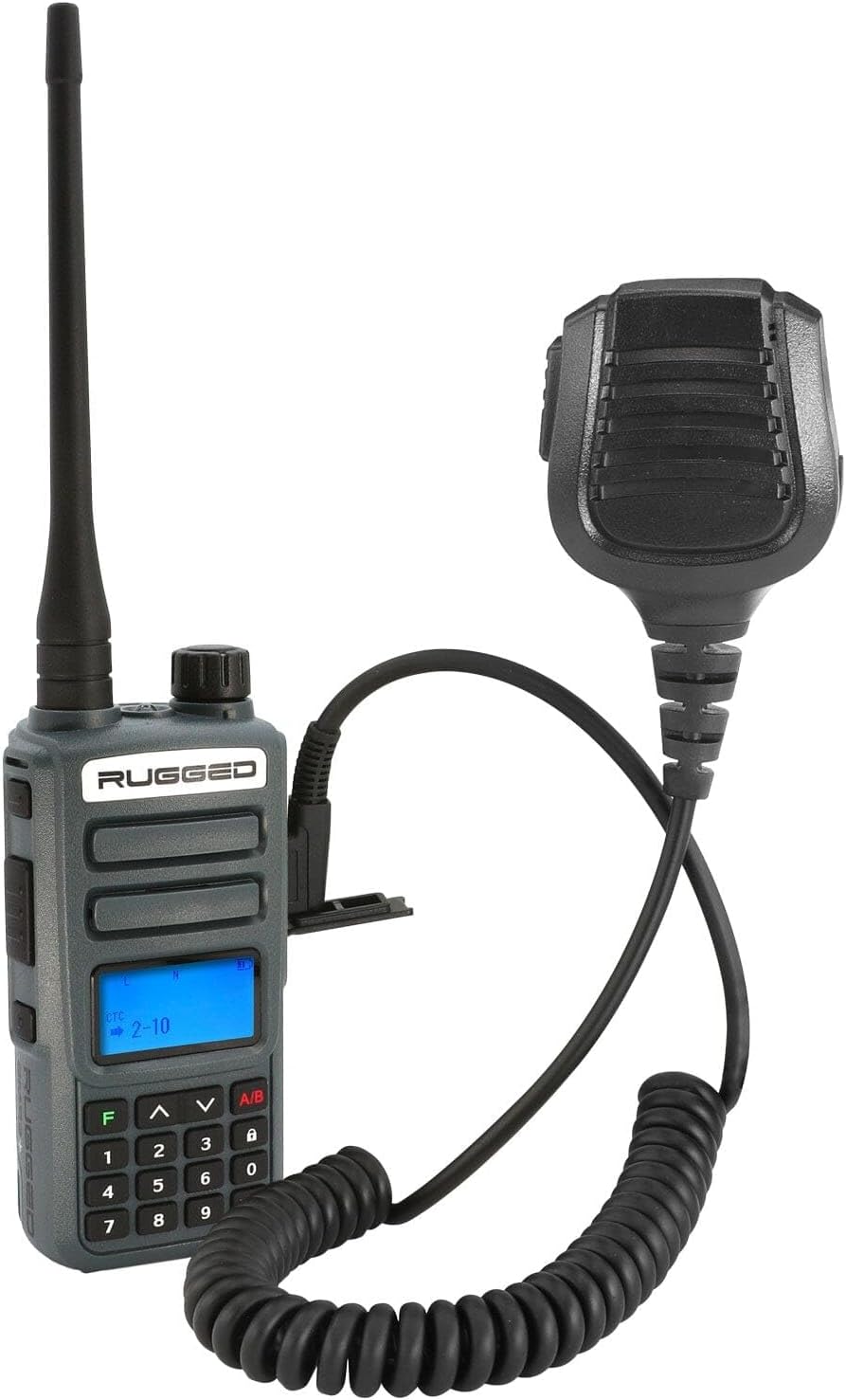 Amazon.com: GMRS Two Way Handheld Radio Walkie Talkie with Shoulder ...