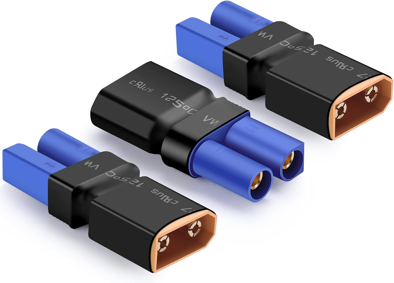 Amazon.com: BDHI 3pcs Female EC5 to XT90 / XT-90 Male - Heavy Duty ...