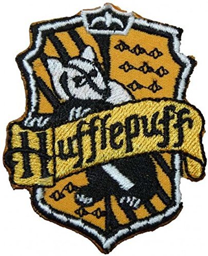 Amazon.com: Harry Potter Hufflepuff Embroidered Patch Badge Iron-on ...