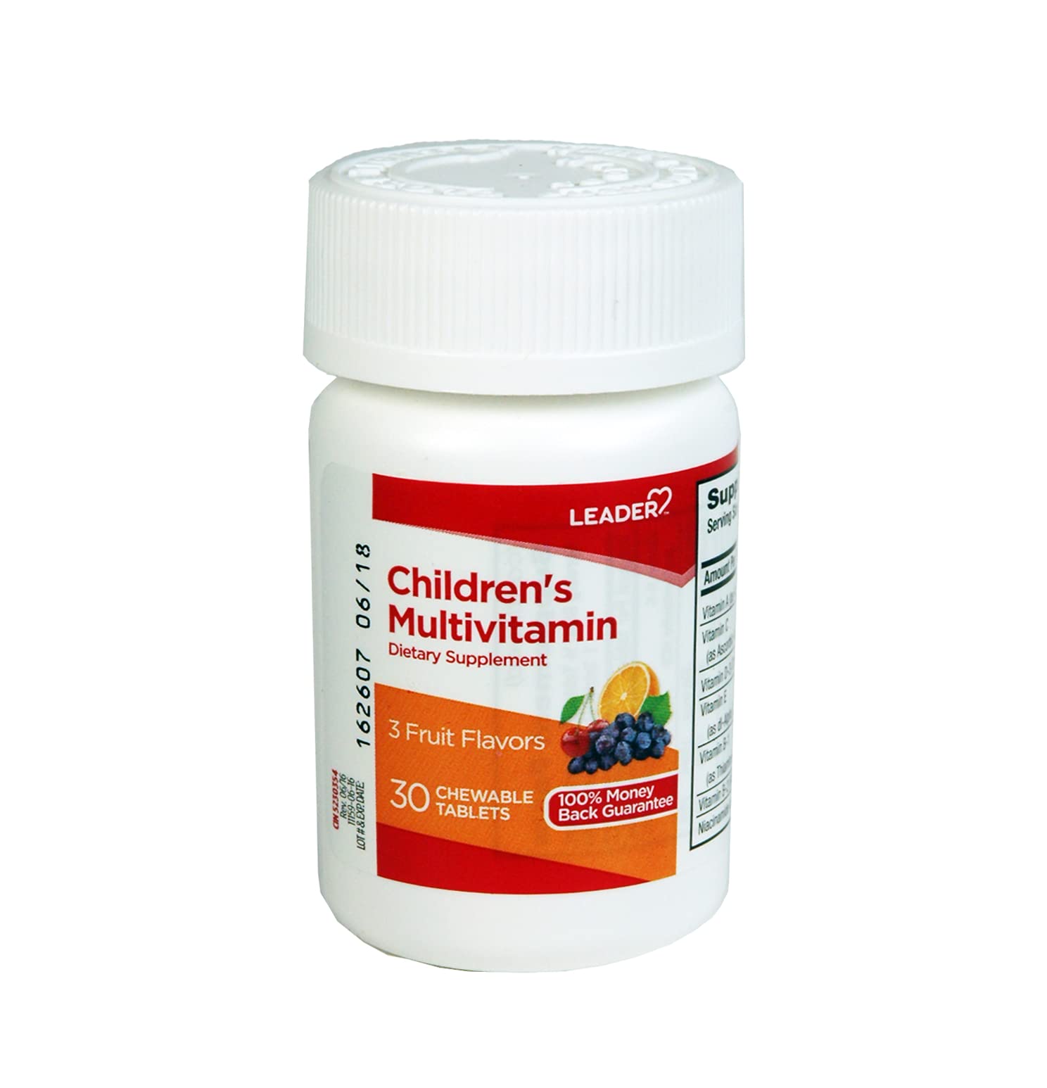 Amazon.com: LEADER (TM Children`s Multivitamin Chewable 30 ct (3 Pack ...
