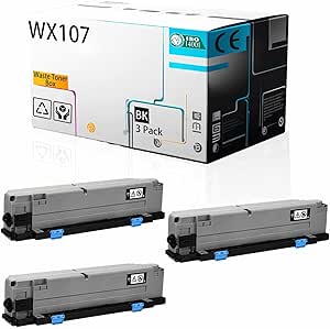 Amazon.com: LSSF WX107 WX-107 - Caja de tóner residual compatible con ...