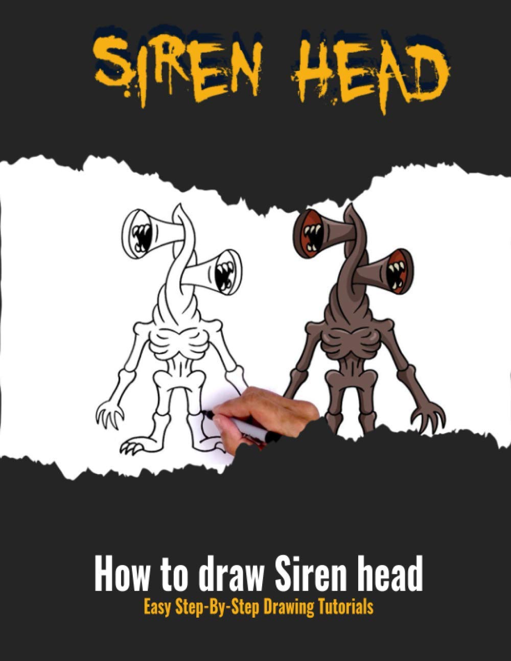 Siren Head How To Draw Siren Head Easy Step By | Desertcart INDIA