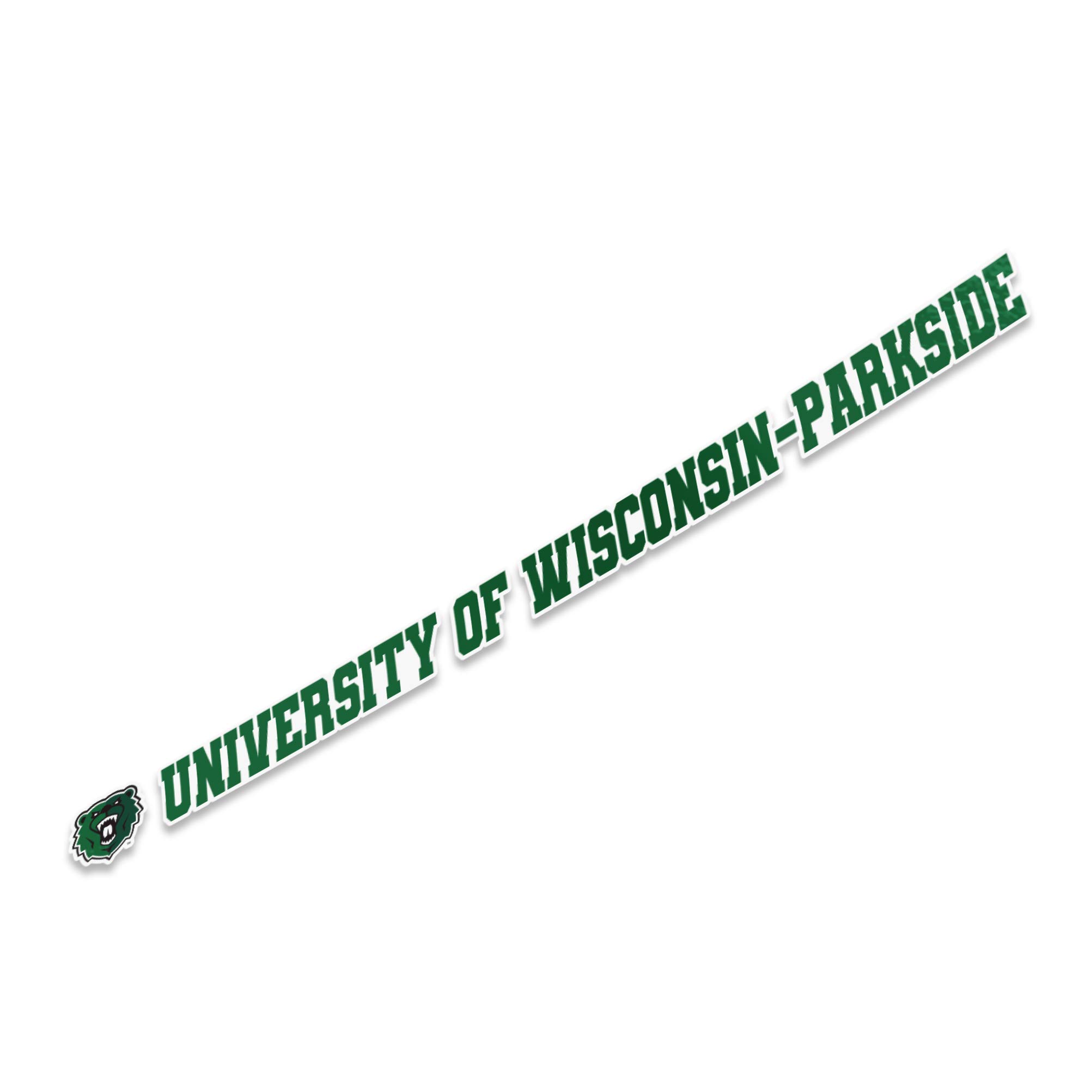 Buy University of Wisconsin Parkside UWP Rangers Name Logo Vinyl Decal ...