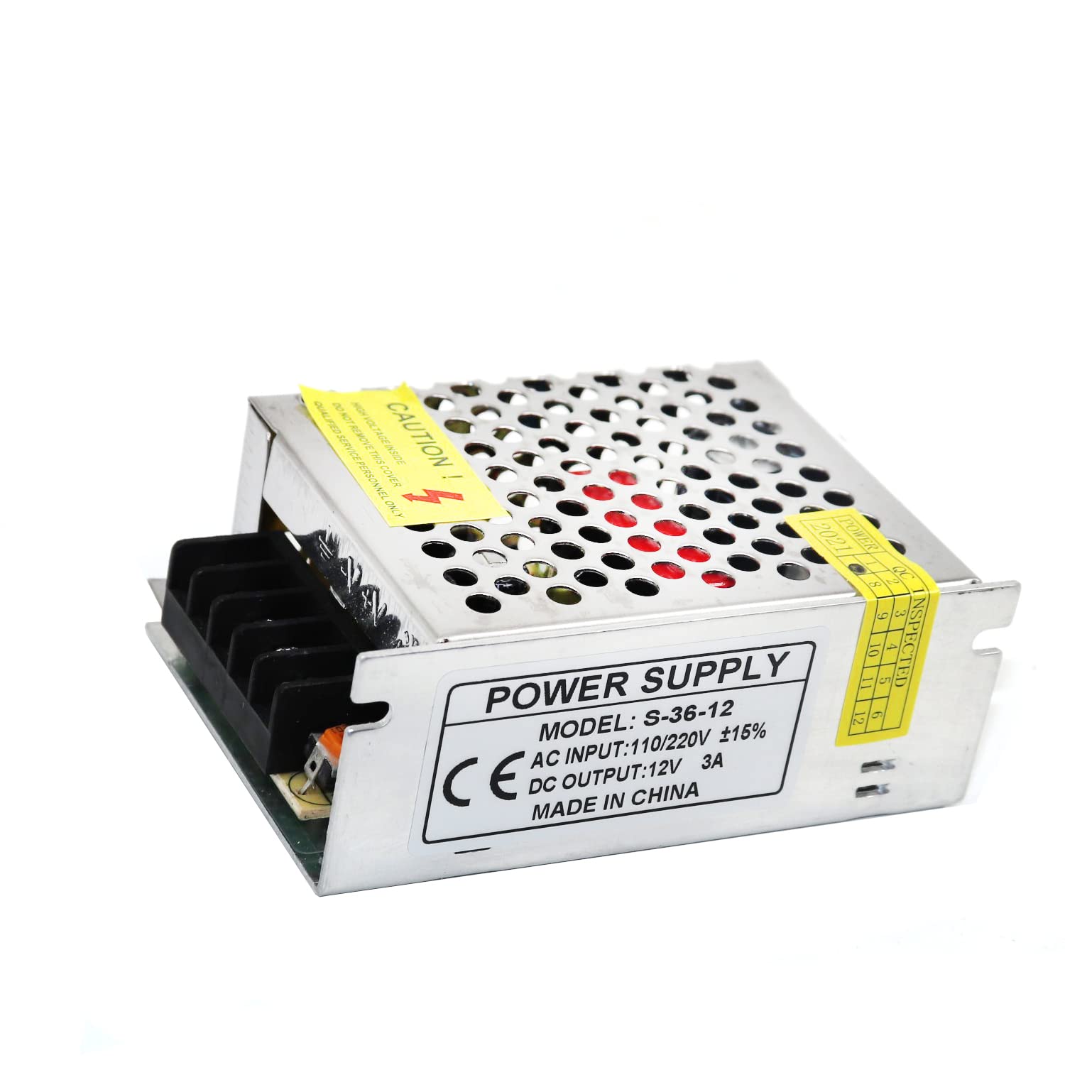 Amazon.com: 12V 3A 36W Universal Switch Power Supply Transformer AC ...
