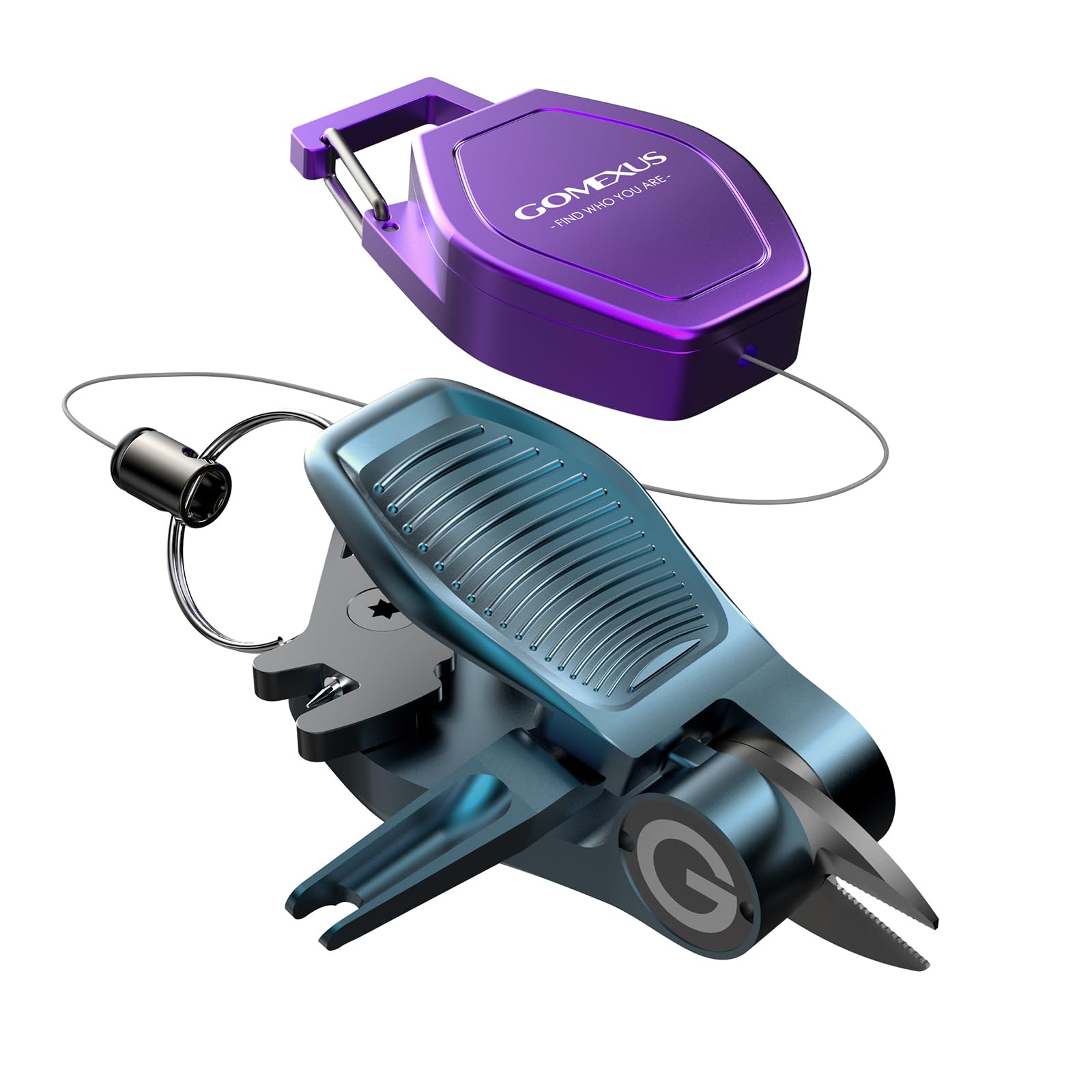 Amazon.com: GOMEXUS Sharkbite Fishing Line Cutter with Retractors and ...