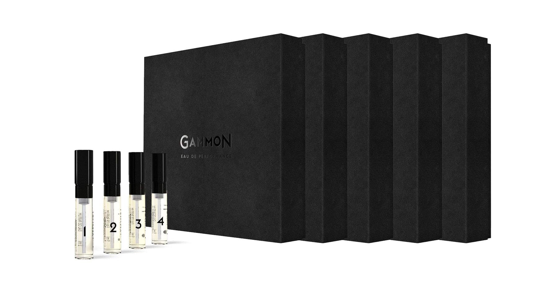 Gammon Black Styles 4PC Explorer Tester Travel Set Eau De Parfum for ...