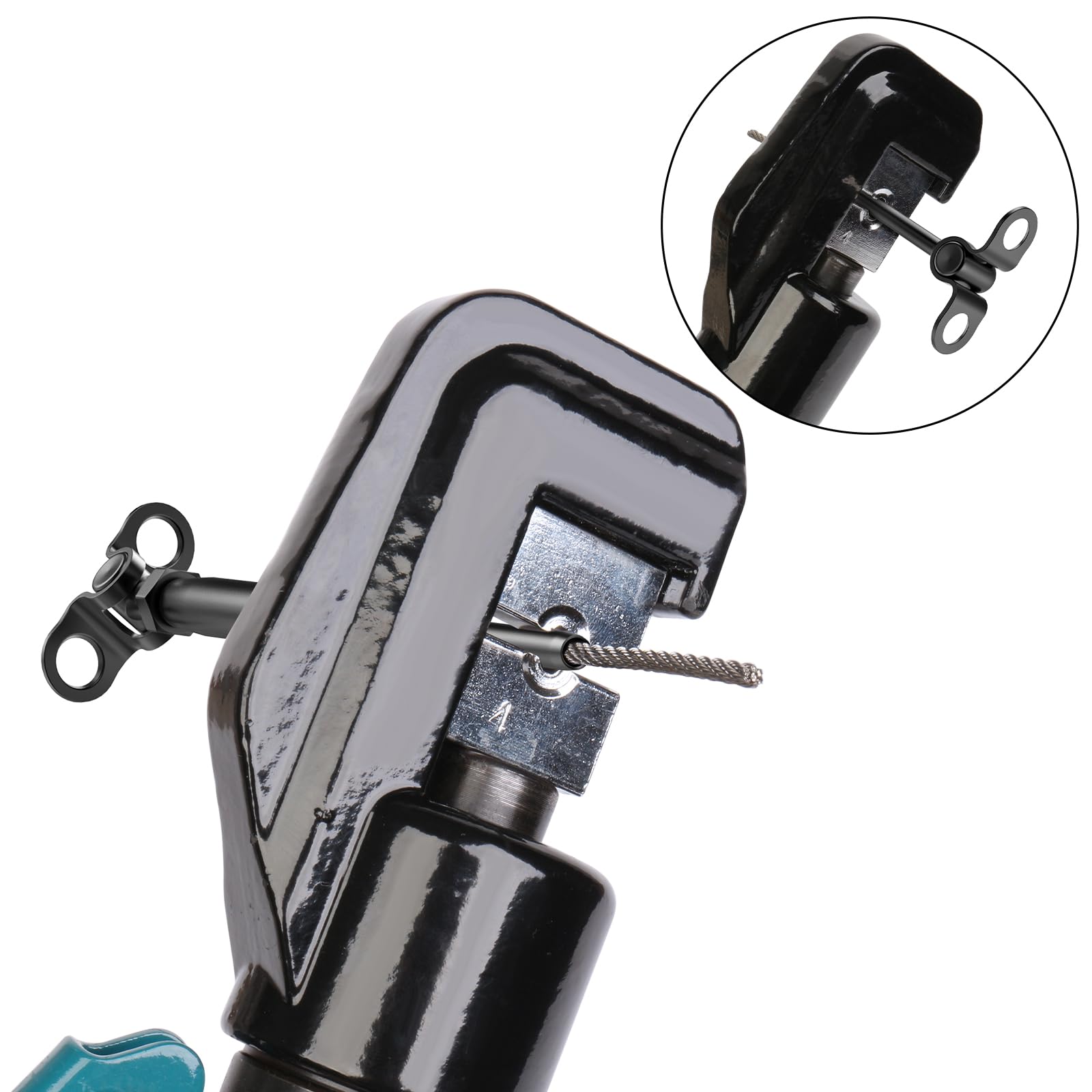 Snapklik.com : 1/8 Black Cable Railing Hardware, 10 Pack T316 Stainless ...