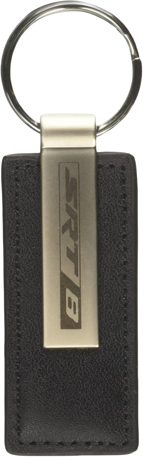 Amazon.com: Au-tomotive Gold, Inc. Leather Key Chain for Dodge SRT8 (Black)